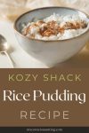 Kozy Shack Rice Pudding Recipe - Conscious Eating