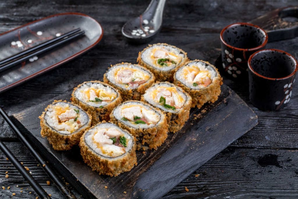 Chicken Tempura Roll Recipe - Conscious Eating