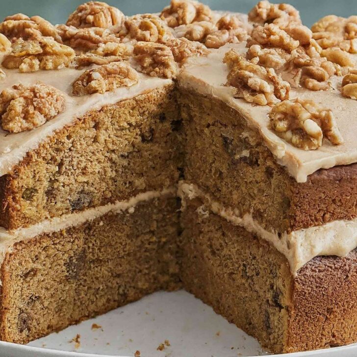 Mary Berry Coffee and Walnut Cake Recipe