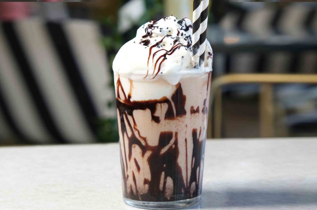 Black and White Milkshake Recipe