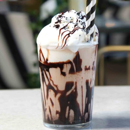 Black and White Milkshake Recipe