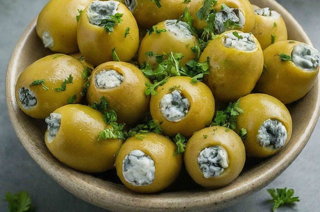 Blue Cheese Stuffed Olives Recipe