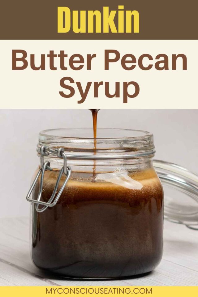 Dunkin Butter Pecan Syrup Recipe