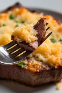 Longhorn Parmesan Crusted Steak Recipe