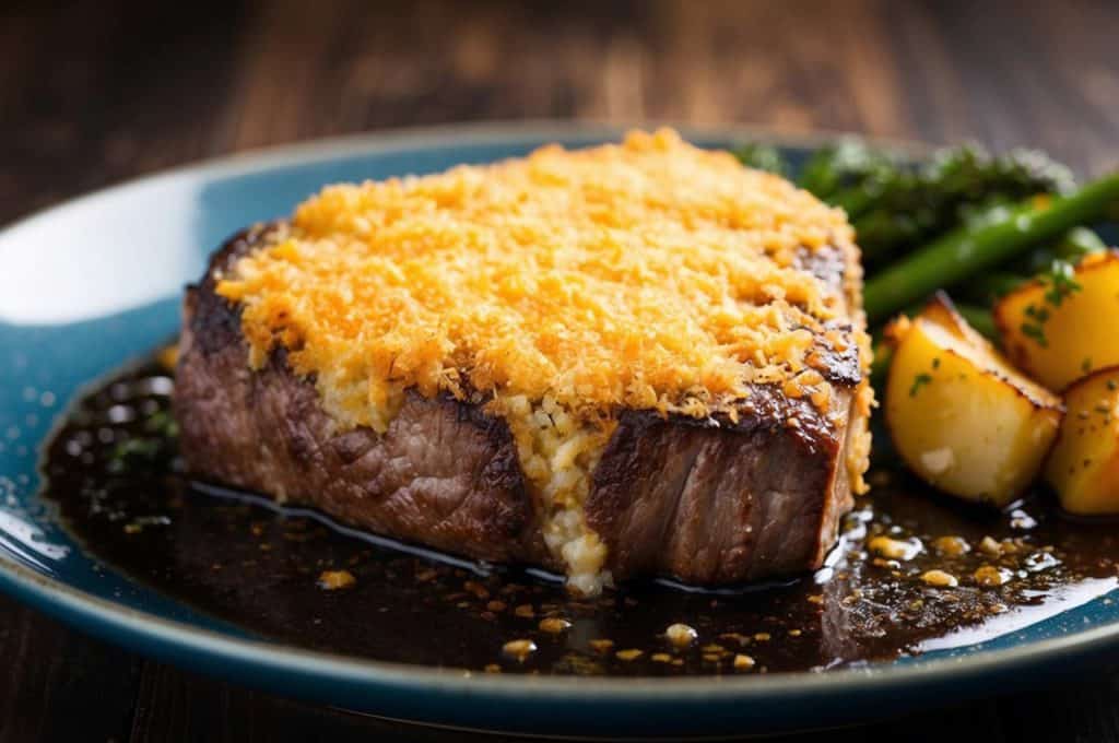 Longhorn Parmesan Crusted Steak Recipe