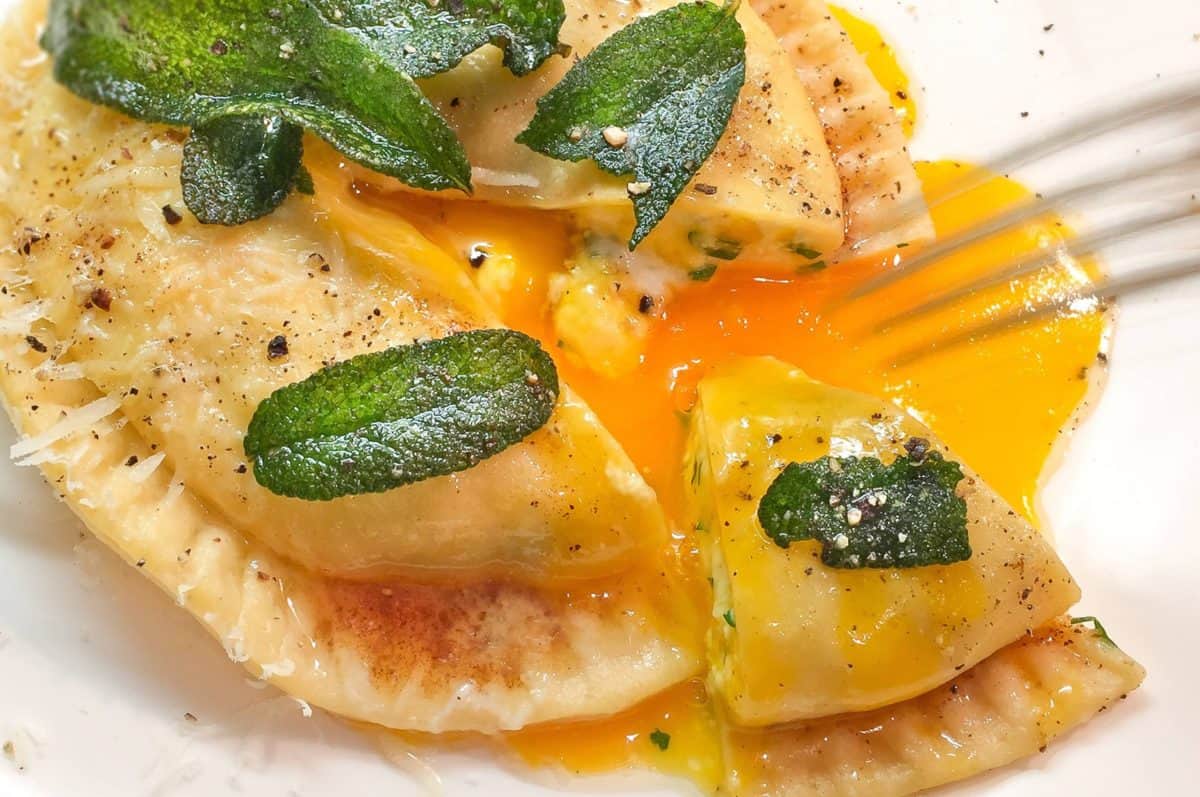 Gordon Ramsay Egg Yolk Ravioli Recipe
