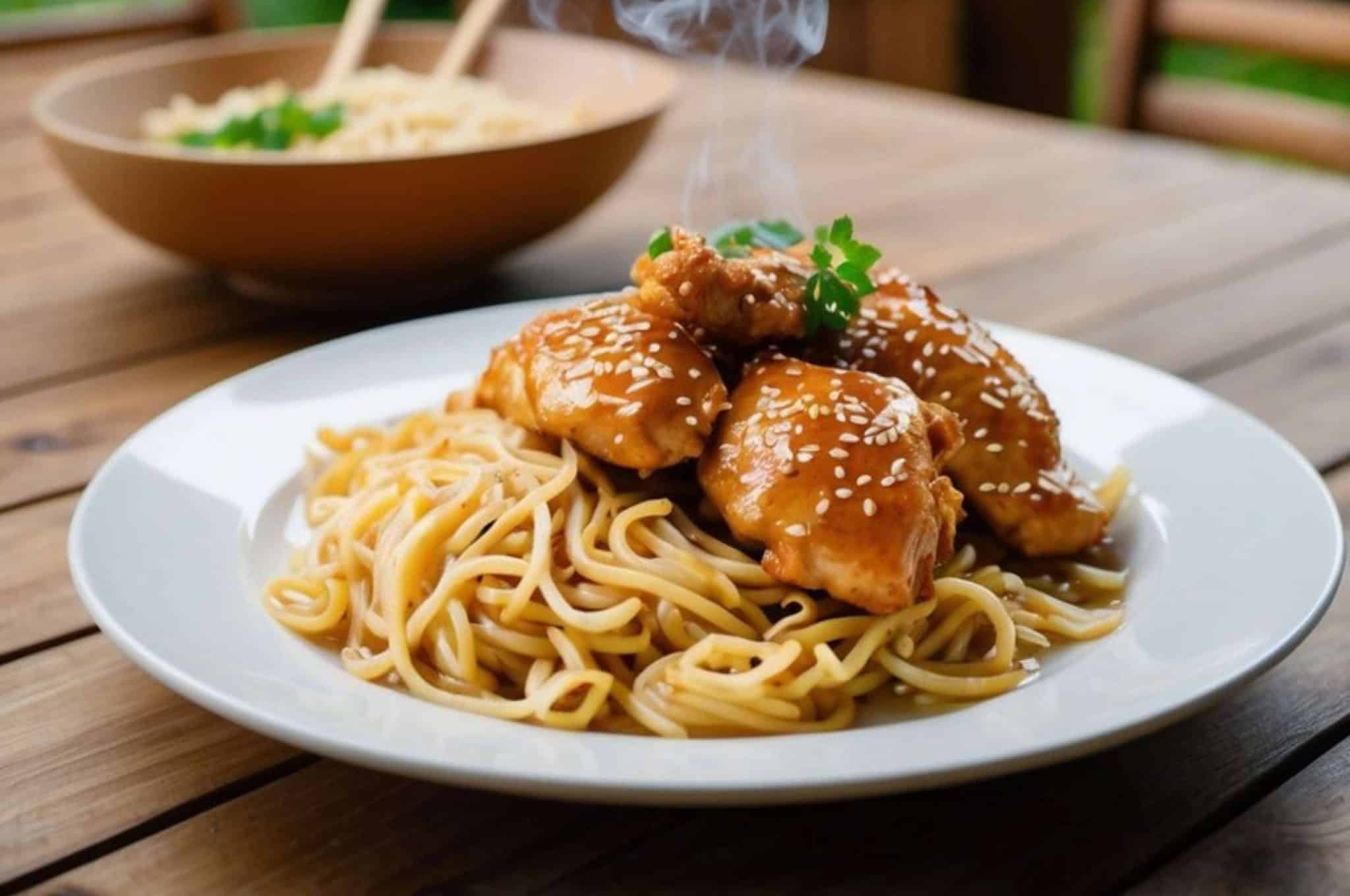 Yard House Sesame Chicken and Noodles Recipe